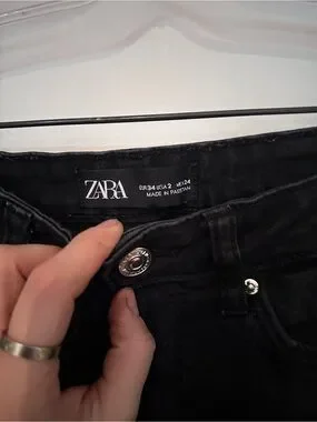 Zara | Jeans | Zara Womens Skinny Black Jeans | Poshmark